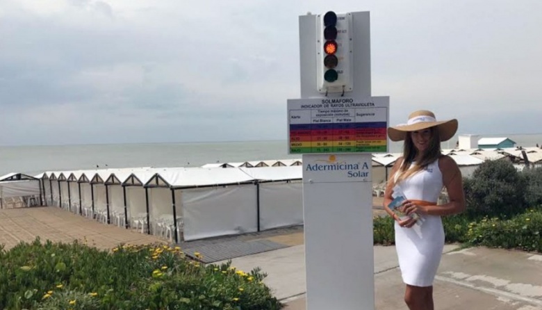 "Solmáforo", el innovador dispositivo para medir los niveles de radiación del sol - Lomas Noticias